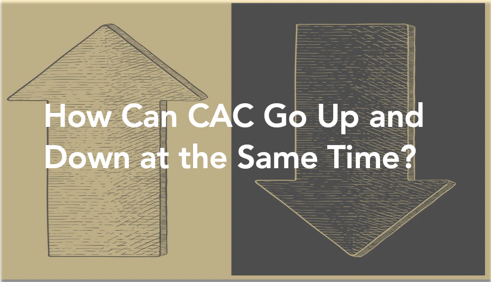How Can CAC Go Up and Down at the Same Time? - Volition